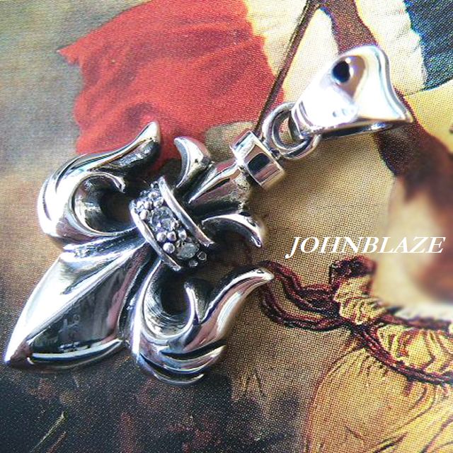 【楽天市場】シルバー925製 ペンダントトップ 百合の紋章 カットアウト リリー フレア 王家 ユリ LILLY CREST モチーフ ...