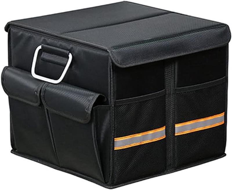 【楽天市場】車用収納ボックス トランク収納ボックス 折りたたみ式 仕切り可能：Jolicoer