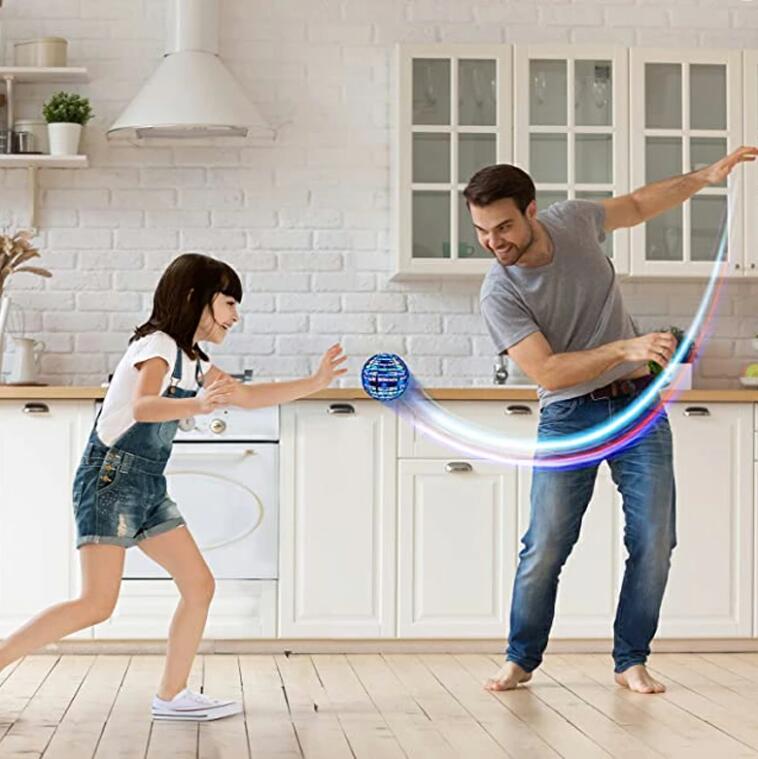 【楽天市場】フライングボール 戻ってくる ボール ジャイロ ミニドローン 浮遊 おもちゃ トイ 球体 ブーメラン ハンドスピナー 超軽量 子供向けギフト プレゼント 浮遊ボール 光る USB ...