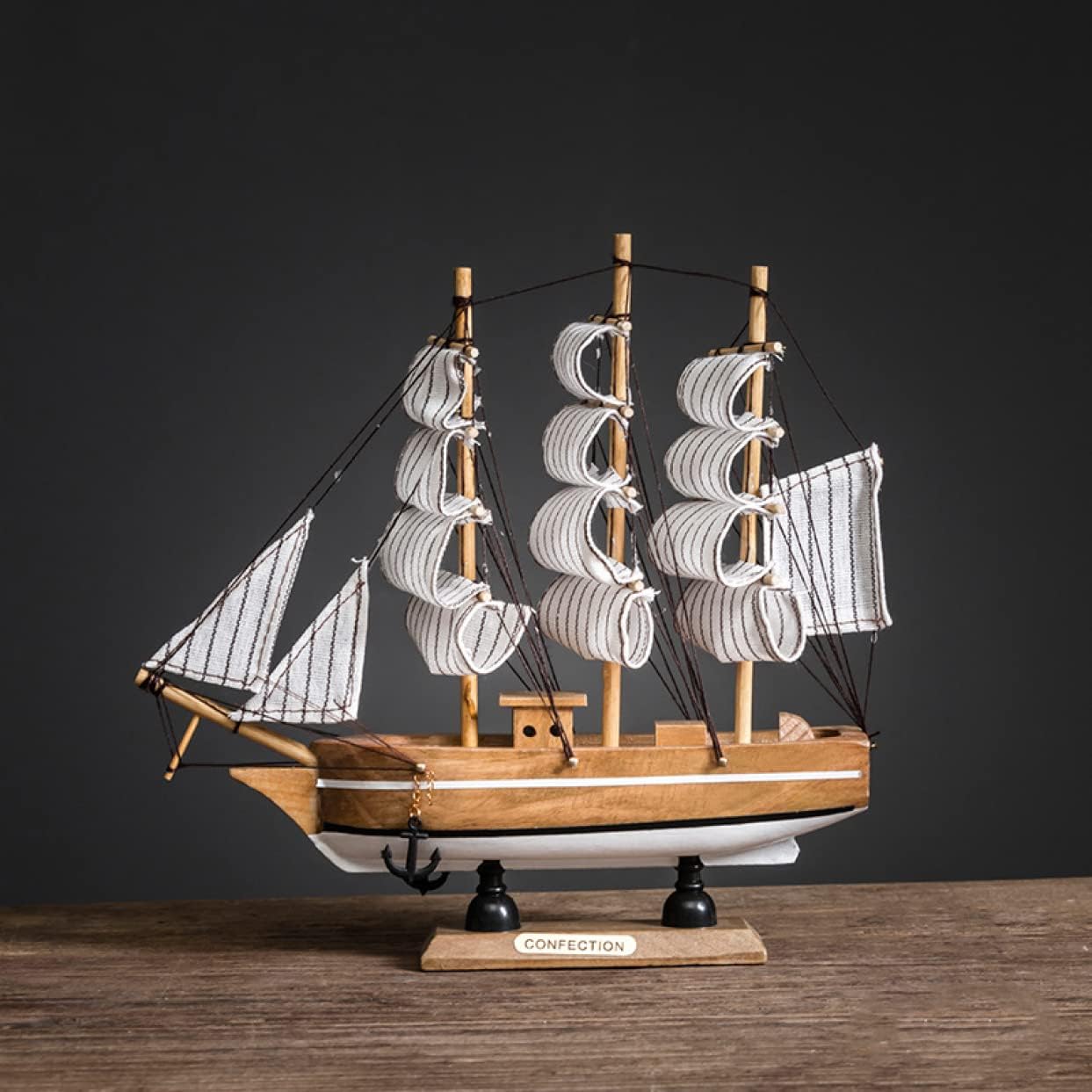【楽天市場】木製 ボート タイプ A モデル 帆船模型 手作り アクセサリー ワインキャビネット用品 ワインキャビネット ワインキャビネットモデルボート 木製帆船モデル デスクトップ 玄関 ...