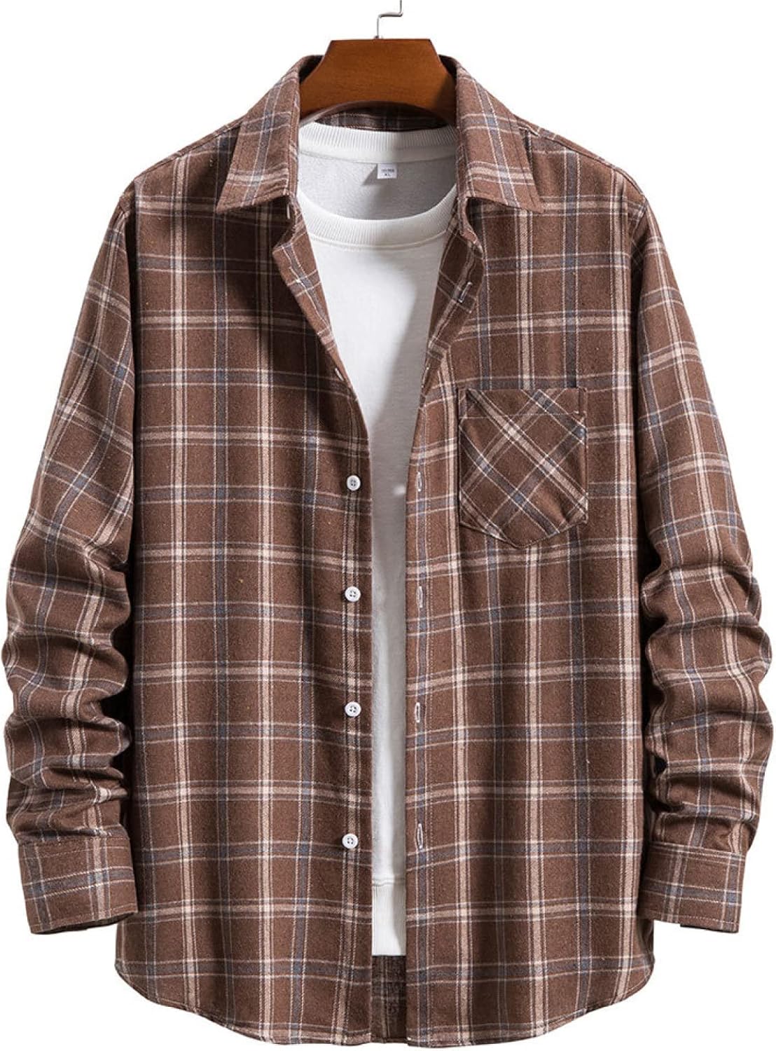 【楽天市場】シャツ メンズ 長袖 ネルシャツ チェック柄 カジュアル 厚手 ゆったり おしゃれ ジャケット 重ね着 トップス 春秋 かっこいい 男性：Libre777