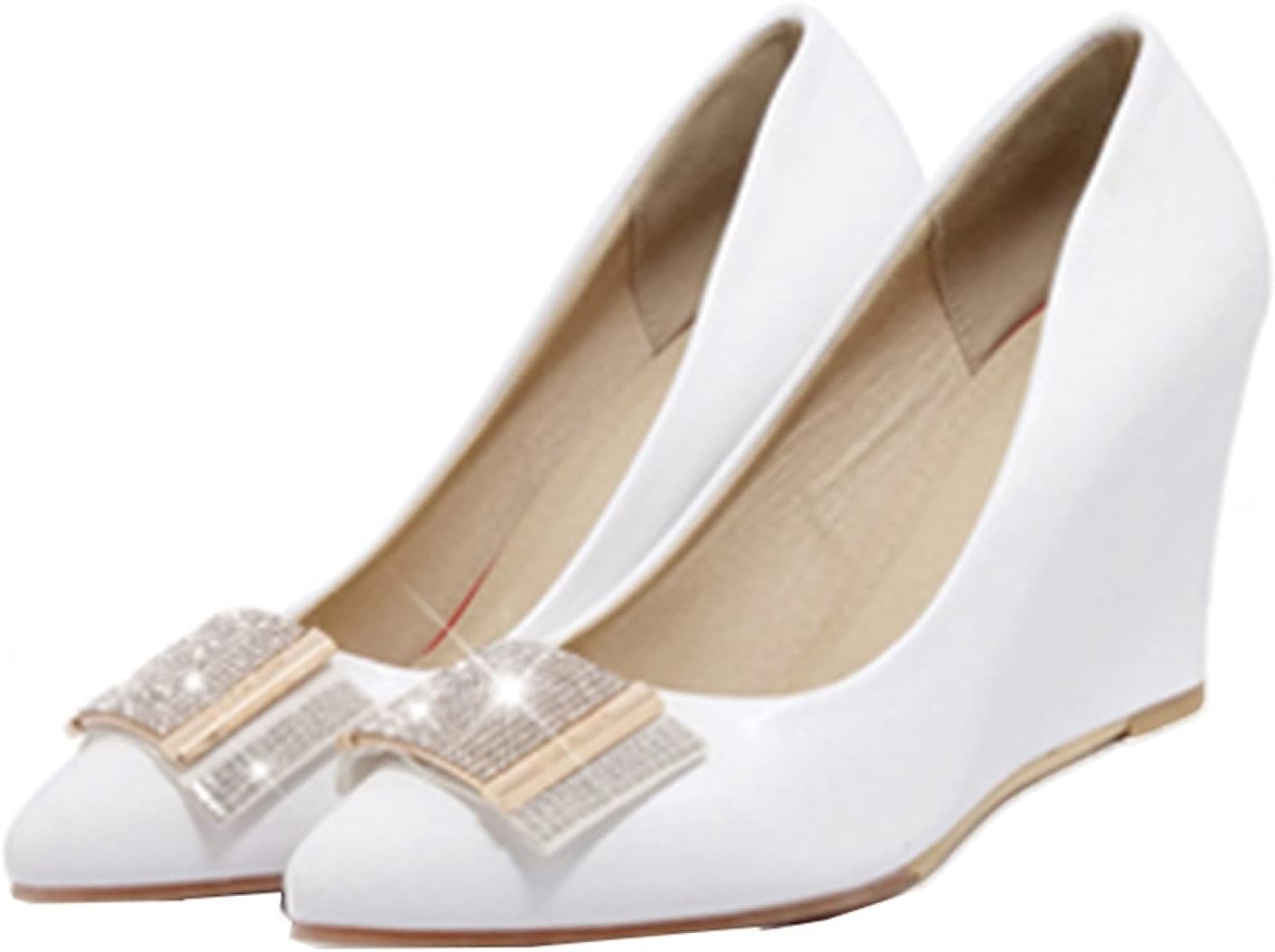 【楽天市場】パンプス 痛くない 黒 脱げない ウェッジソール レディース ポインテッドトゥ 6cmヒール ハイヒール ブラック シンプル ベーシック 定番 疲れない 滑りにくい 履きやすい ...