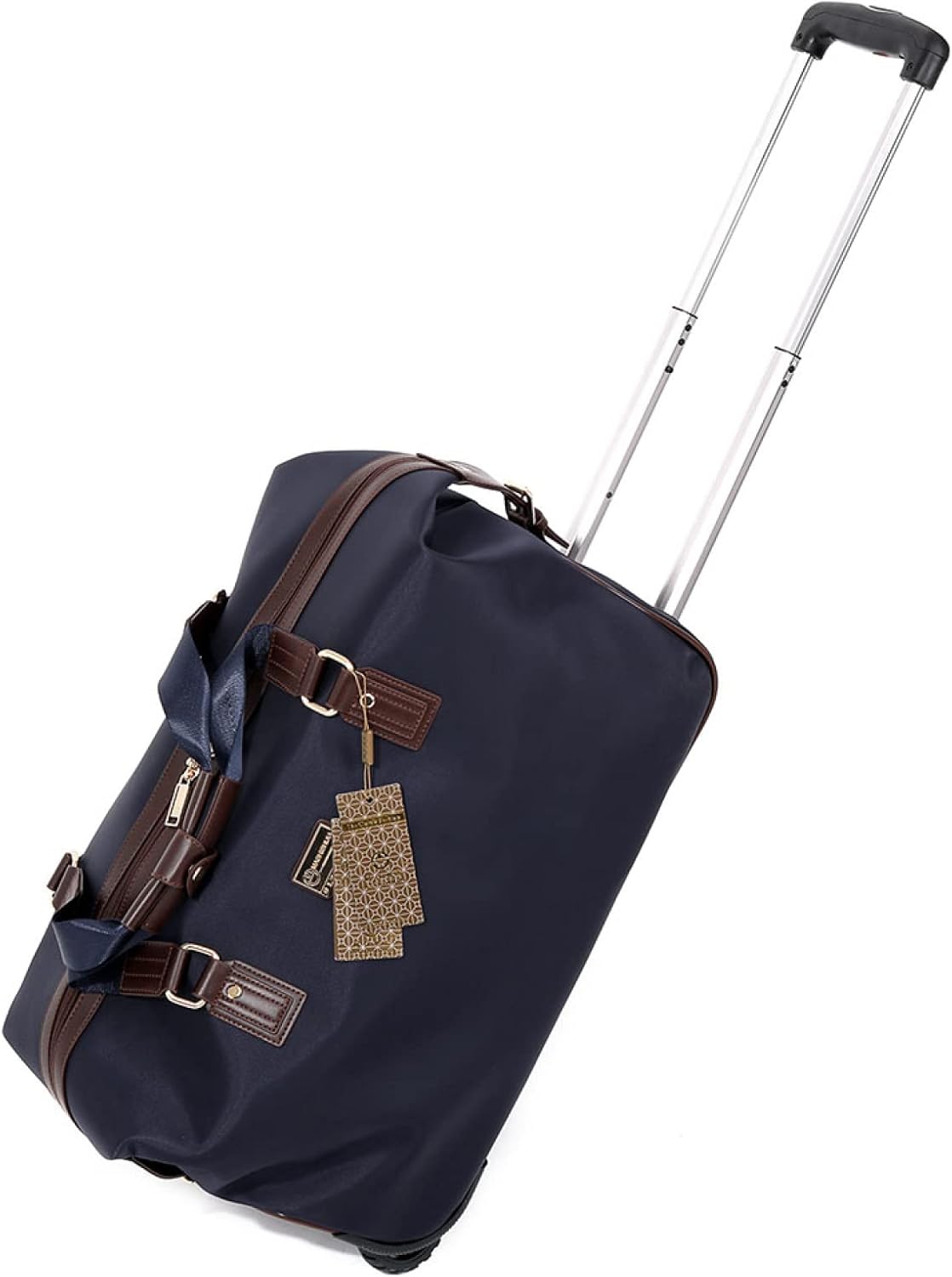 【楽天市場】ボストンキャリー 2way キャスターバッグ 30L キャリーバッグ 折りたたみ 大容量 2輪 撥水加工 トロリーバッグ メンズ レディース 旅行 合宿 出張 旅行バッグ ...