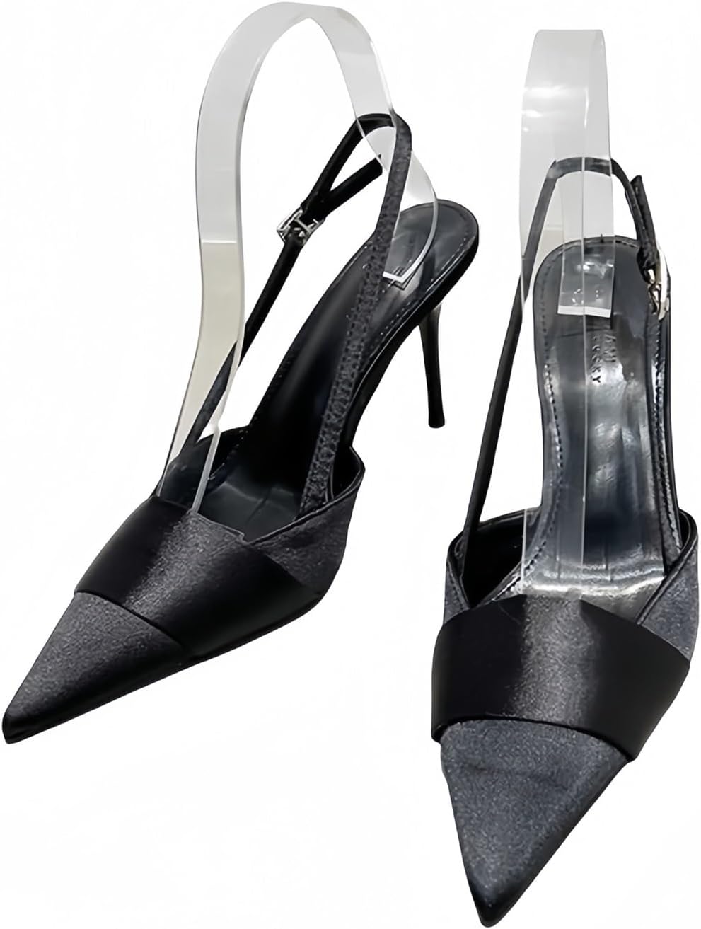 【楽天市場】パンプス サンダル レディース ハイヒール バックストラップ ポインテッドトゥ ピンヒール ヒール7cm PUレザー ファッション 宴会 通勤 可愛い：Libre777