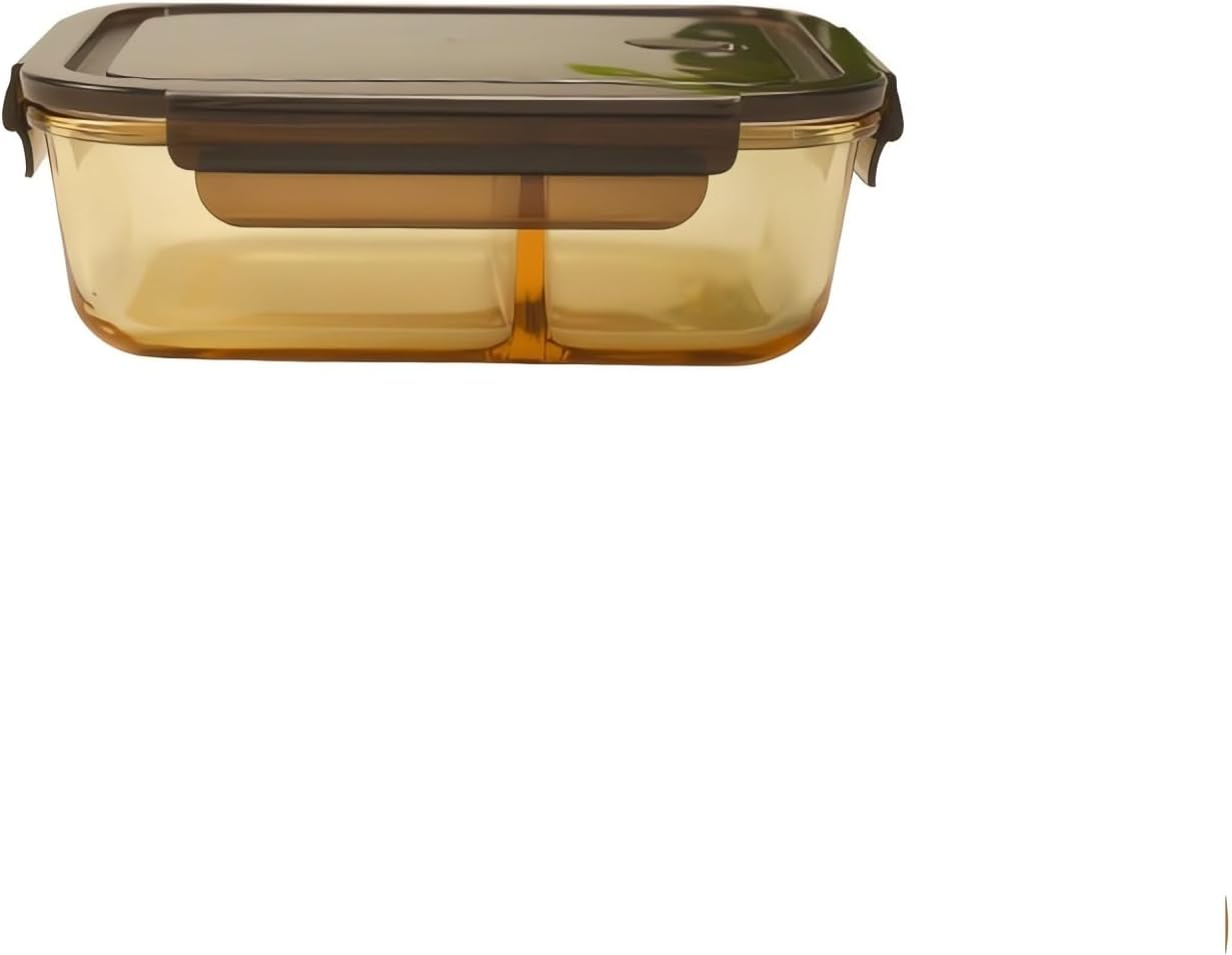 【楽天市場】電子レンジで温められるガラスのお弁当箱 (640ML(区切りタイプ))：Libre777