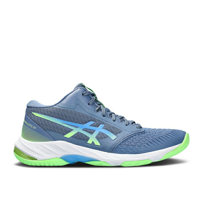 【楽天市場】アシックス Asics 【 Netburner Ballistic Ff Mt 3 'Denim Blue Lime' Men ...