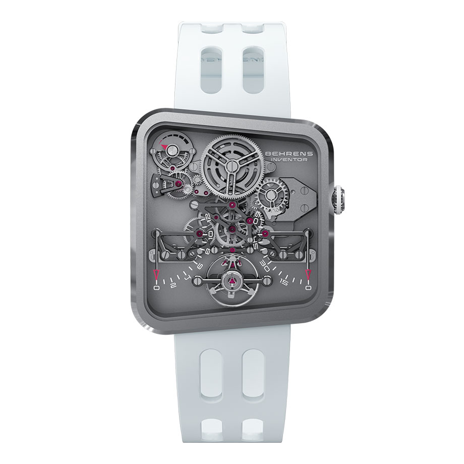 【楽天市場】【正規代理店】BEHRENS ベーレンス Ultra Light 20g ウルトラライト 腕時計 話題 メンズ ホワイト 白 宇宙 ...