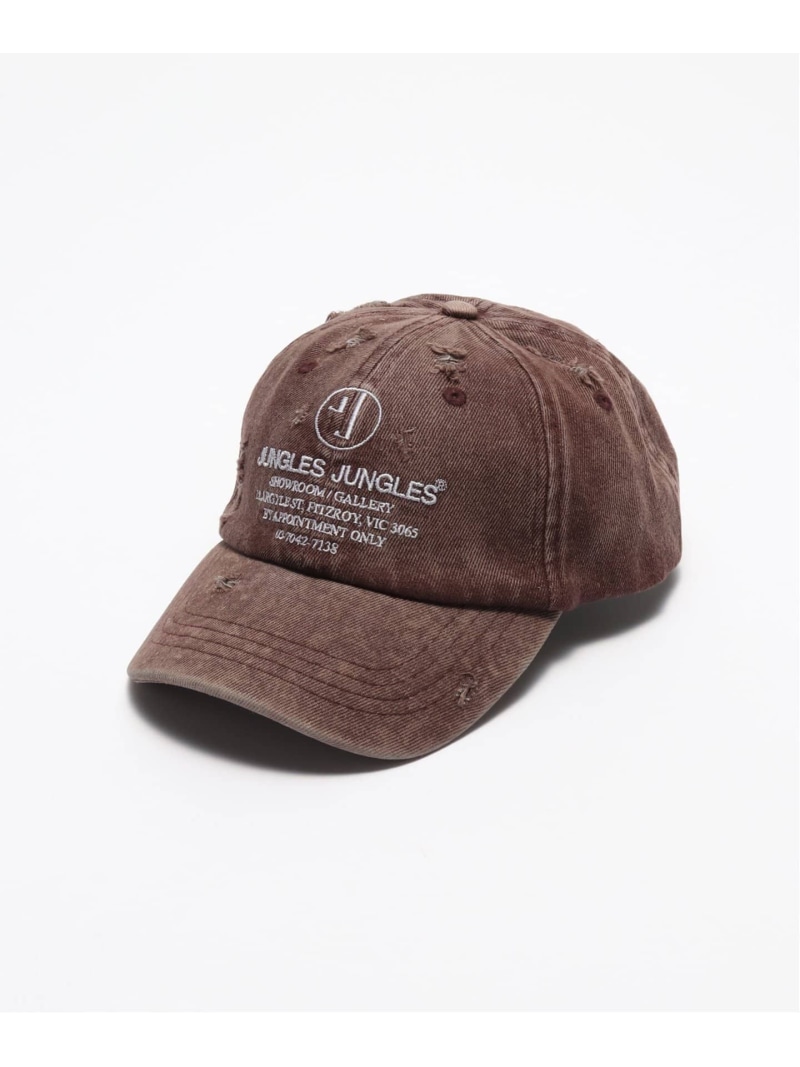 【楽天市場】JUNGLES Apointment Only Distressed Cap JOURNAL STANDARD ジャーナル ...