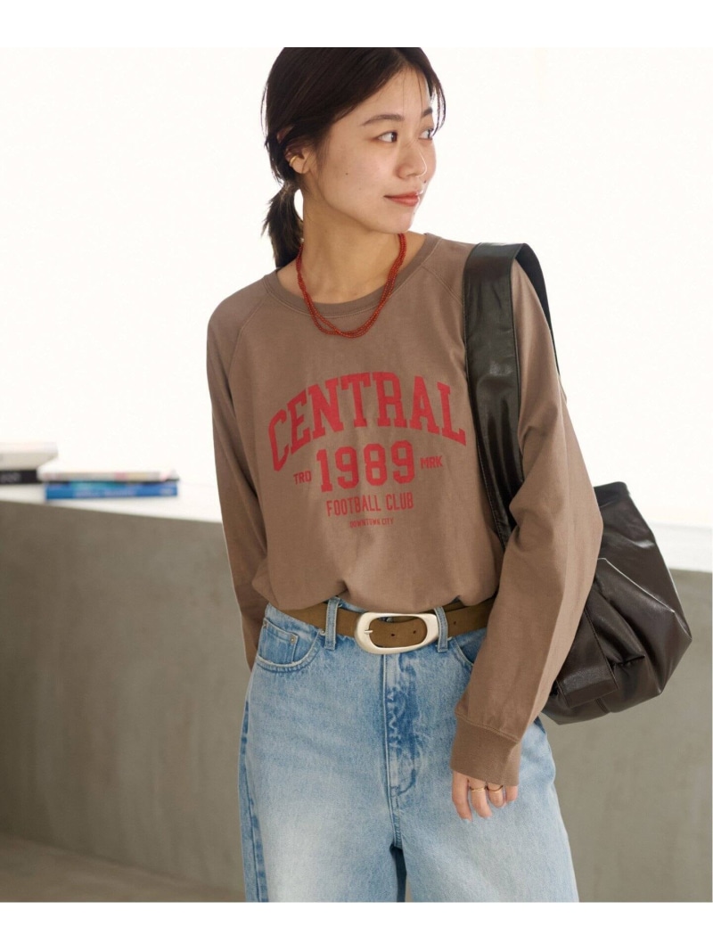 【楽天市場】ラグランスリーブカレッジロングスリーブTEE JOURNAL STANDARD relume ジャーナル スタンダード レリューム ...