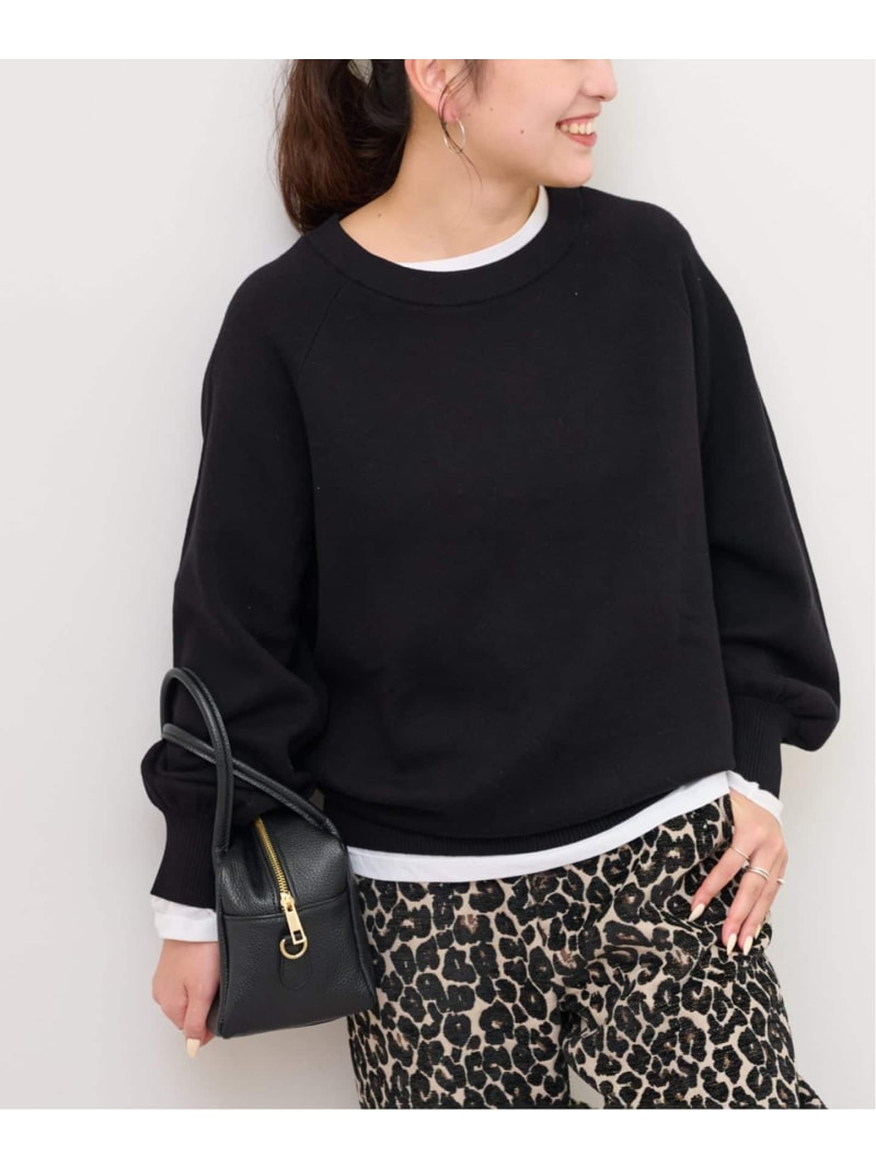 【楽天市場】《WEB限定予約》[25AW新作]スウェットライクベーシックニット JOURNAL STANDARD relume ジャーナル スタンダード レリューム トップス ニット ブラック ...