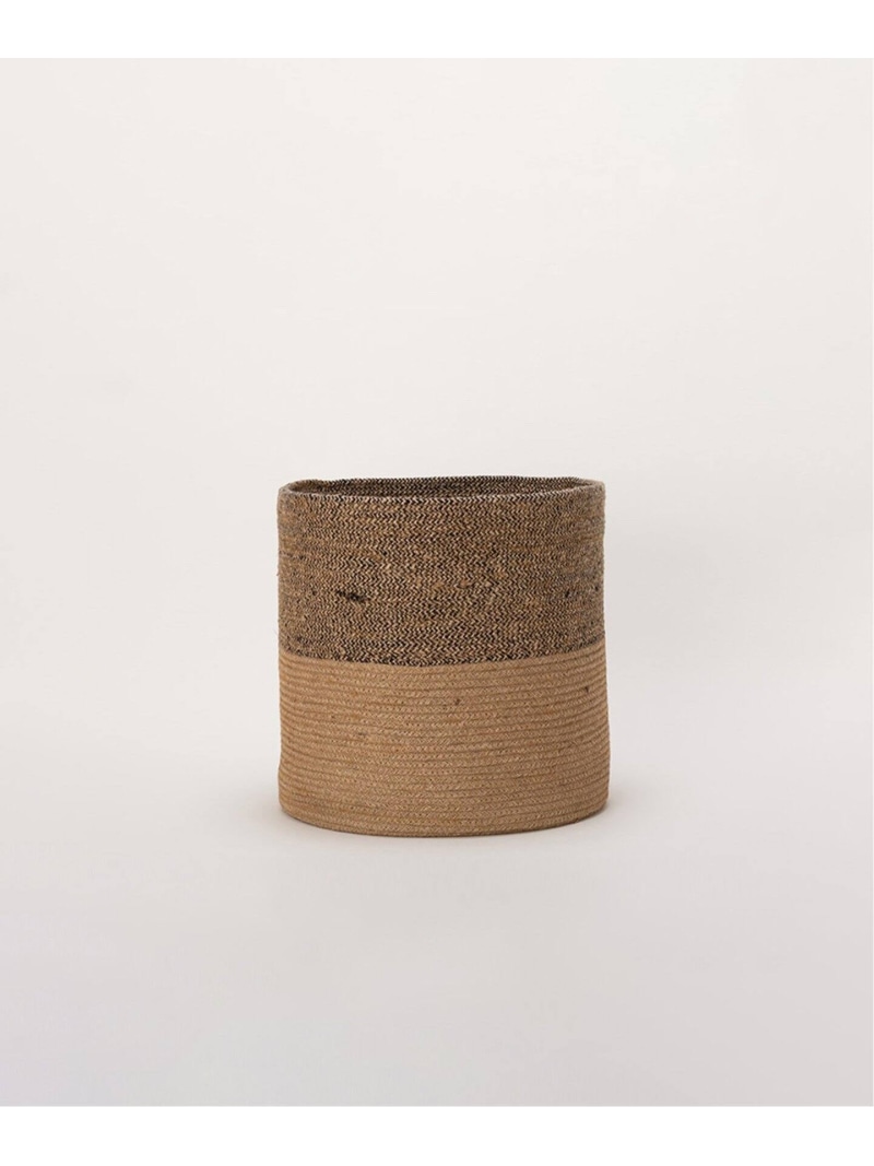 【楽天市場】POT COVER JUTE BASKET 2TONE 18 ジュートバスケット 2トーン JOURNAL STANDARD ...
