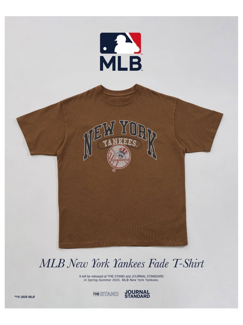 【楽天市場】MLB NYY FADE TEE JOURNAL STANDARD ジャーナル スタンダード トップス カットソー・Tシャツ ...