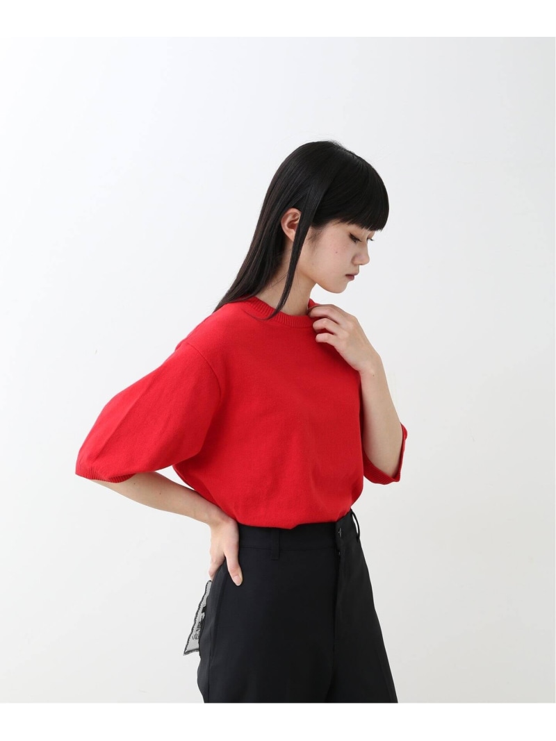 【楽天市場】【FOLL / フォル】cotton cashmere knit tee JOURNAL STANDARD ジャーナル ...