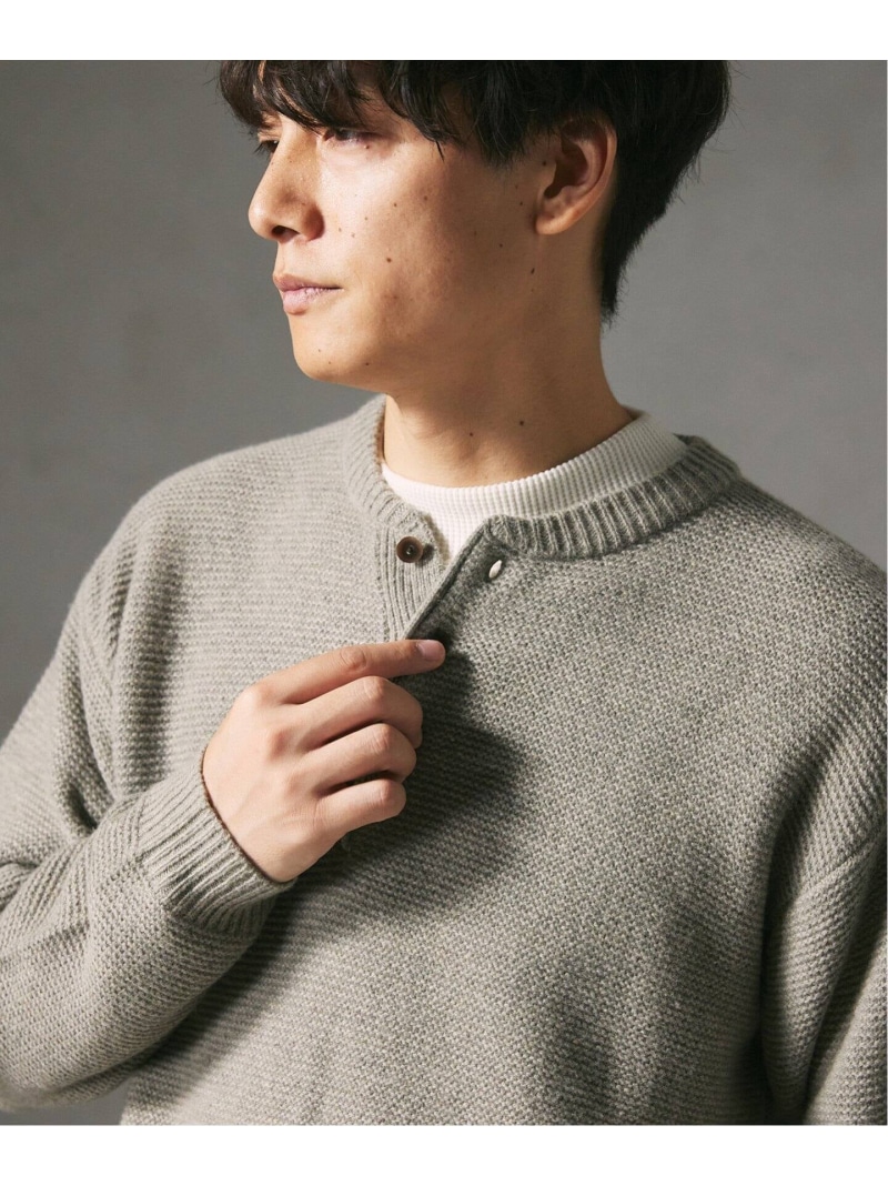 【楽天市場】【SALE／30%OFF】HAMILTON WOOL ガーター ヘンリーネックニット JOURNAL STANDARD ...