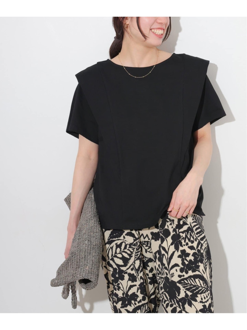 【楽天市場】天竺ラッフルショルダーTEE JOURNAL STANDARD relume ジャーナル スタンダード レリューム トップス ...