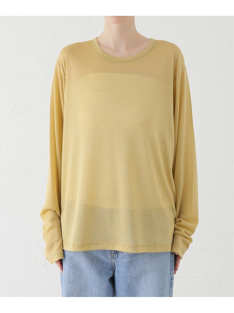 【楽天市場】【SALE／20%OFF】シアーラメロングTEE JOURNAL STANDARD relume ジャーナル スタンダード レ ...
