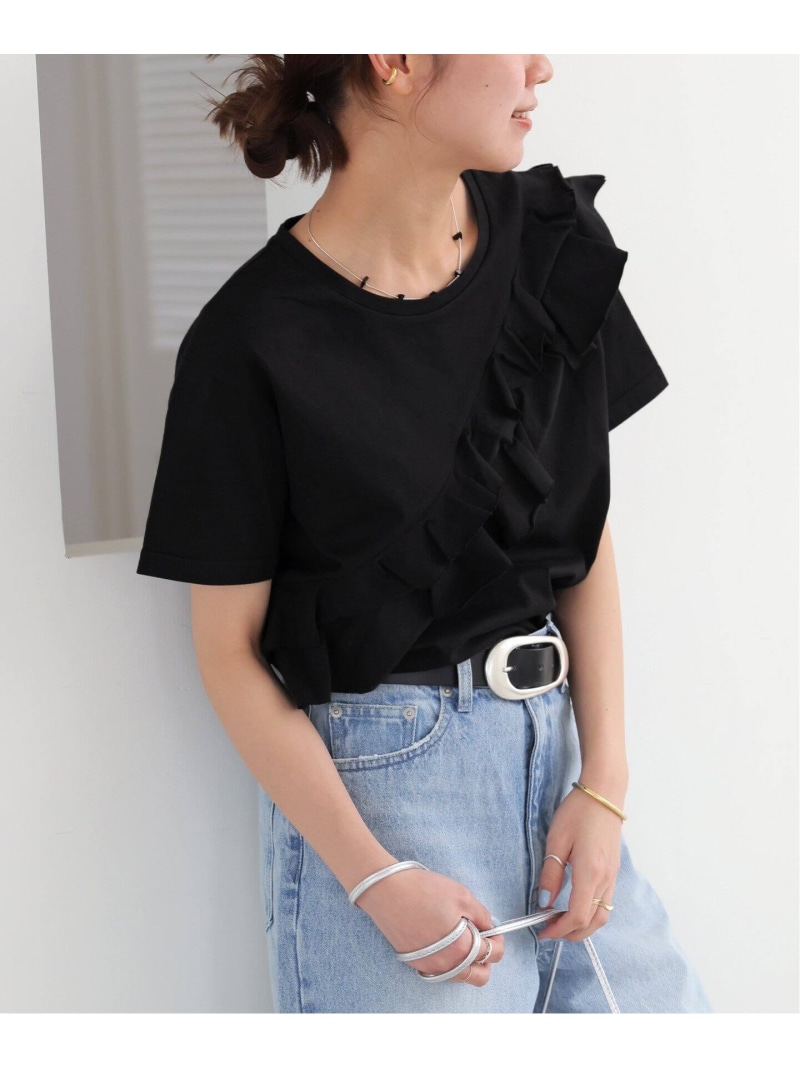 【楽天市場】《追加》アシンメトリーフリルTEE JOURNAL STANDARD relume ジャーナル スタンダード レリューム トップス ...