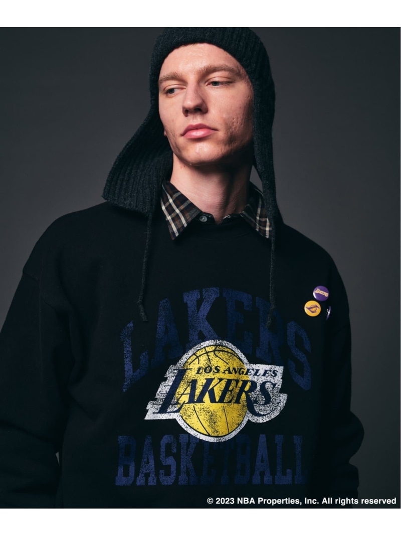 【楽天市場】【Off The Court by NBA/オフ・ザ・コート バイ NBA】別注プリントスウェット JOURNAL ...