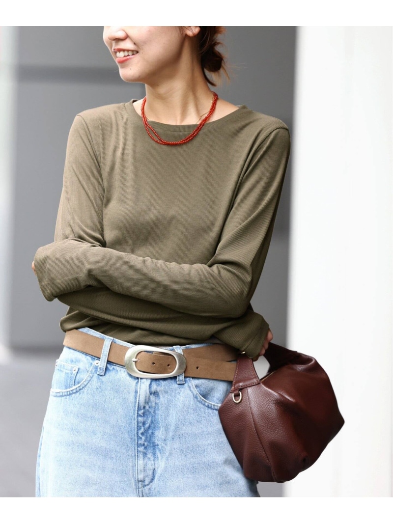 【楽天市場】《追加3》ソフトテレコクルーネックロングTEE JOURNAL STANDARD relume ジャーナル スタンダード レリュー ...