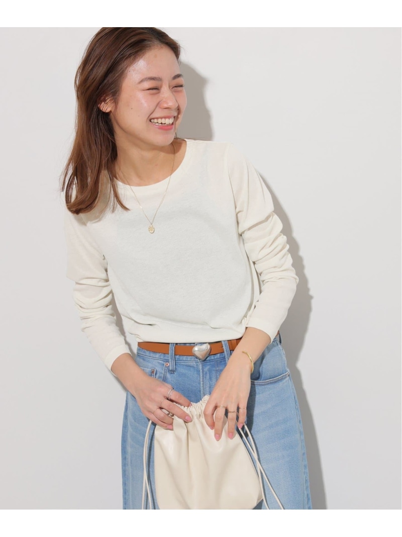 【楽天市場】ソフトテレコクルーネックロングTEE JOURNAL STANDARD relume ジャーナル スタンダード レリューム ...