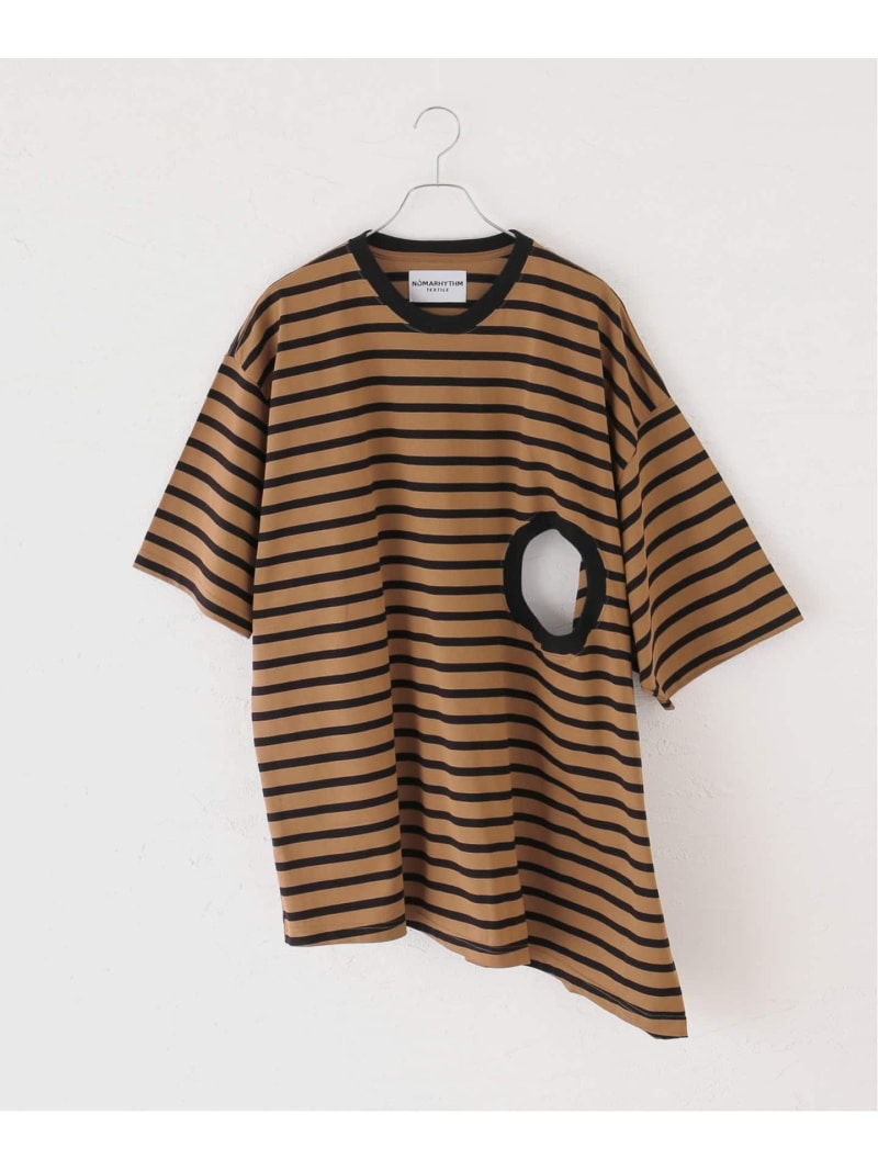 【楽天市場】【NOMA t.d. / ノーマティーディー】 Stripe 4 Holes Tee JOURNAL STANDARD ジャーナル ...