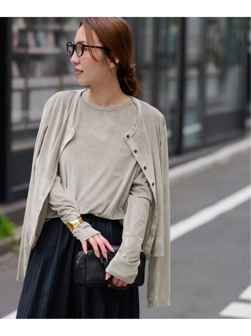 【楽天市場】《予約》シアーベロアクルーネックロングTEE JOURNAL STANDARD relume ジャーナル スタンダード レリューム ...