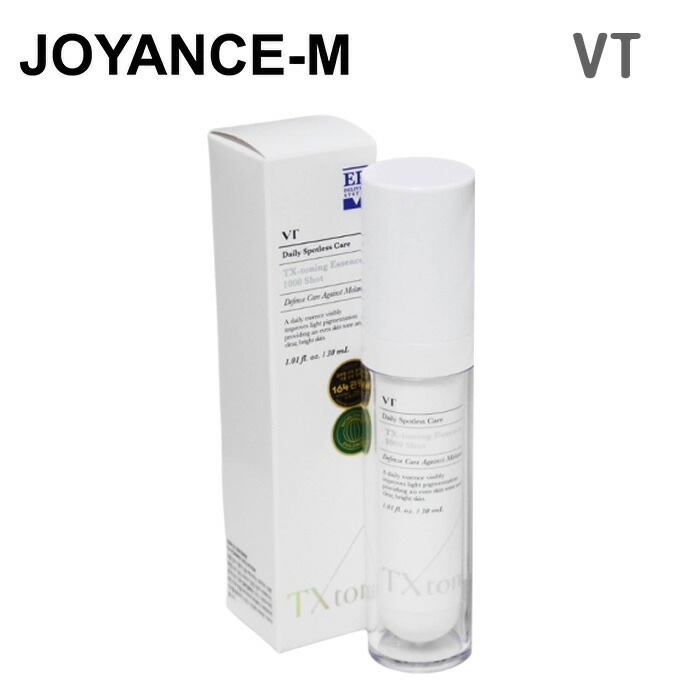 【楽天市場】【VT】 TXトーニングエッセンス 1000ショット 30ml/TX-toning Essence 1000 Shot 30ml/ヴイティー/毎日ケア/ツヤ/肌ダメージをケア/韓国 ...