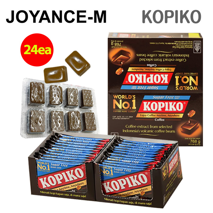 【楽天市場】【KOPIKO】コピコ コーヒーキャンディー シュガーフリー 768g (32g*24ea) / Sugar Free Real ...