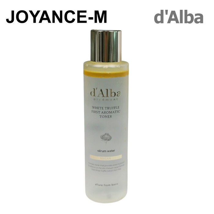 【楽天市場】【d'Alba】ホワイトトリプルファーストアロマティックトナー 155ml/White Truffle First Aromatic Toner/ダルバ/化粧水/毛穴/弾力/韓国 ...