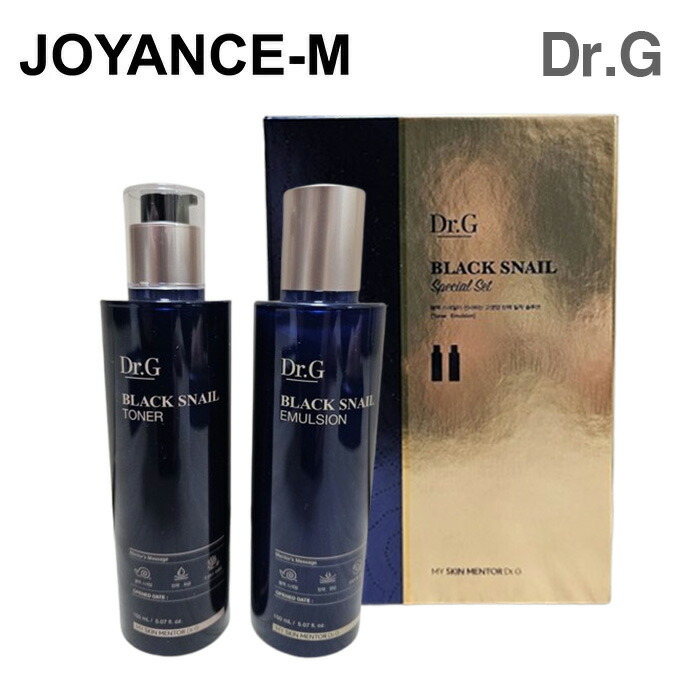 【楽天市場】【Dr.G】ブラックスネイルスペシャルセット(+ショッピングバッグ)/Black Snail Special Set ...