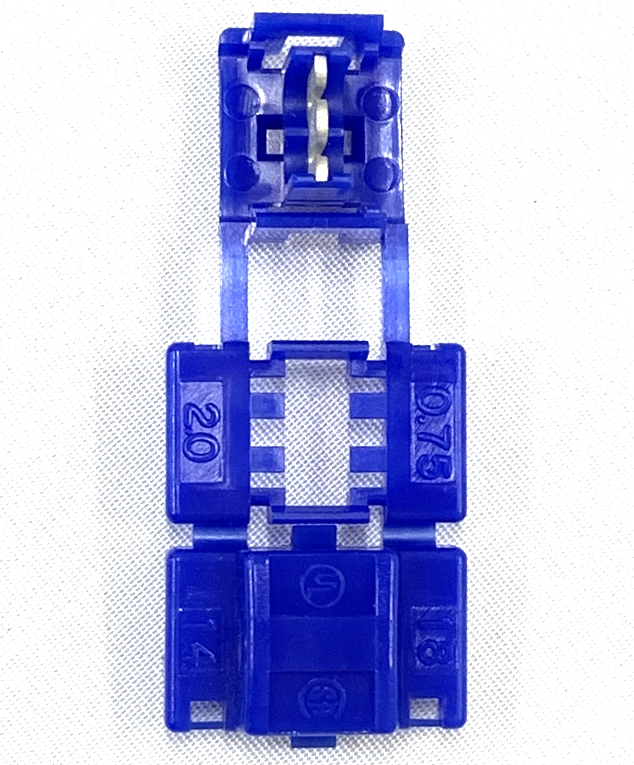 【楽天市場】配線分岐コネクター 青 10個入 【CL-1814T】：JOYINT