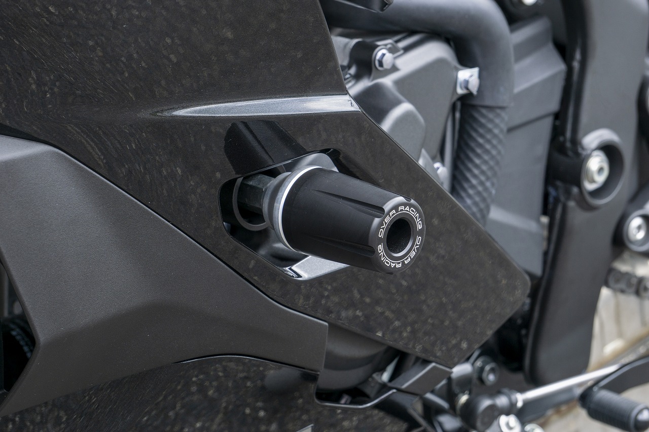 【楽天市場】【在庫有】OVER Racing（オーヴァーレーシング）ZX-25R/SE レーシングスライダー ブラック 59-86-01B ...