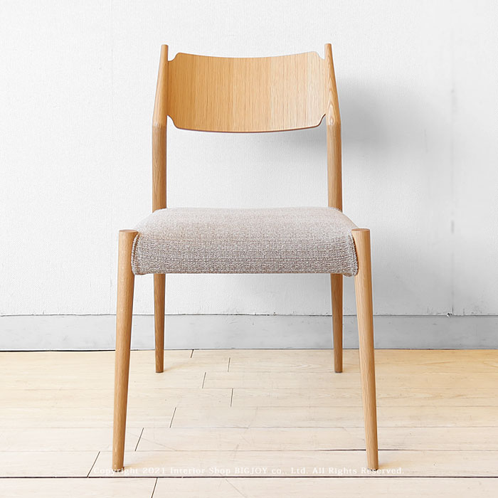 【楽天市場】日進木工/DCC1132（オーク材）/DDC-1132（ウォールナット材）ダイニングチェア 受注生産商品 北欧モダン カバーリング仕様：JOYSTYLE coordinate