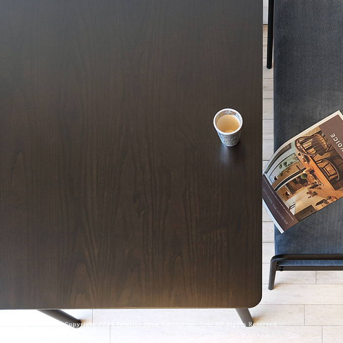 【楽天市場】ダイニングテーブル 4人掛けテーブル 食卓テーブル 開梱設置配送 幅150cm ナチュラル ブラック グレー シンプルデザイン（※チェア別売）：JOYSTYLE coordinate