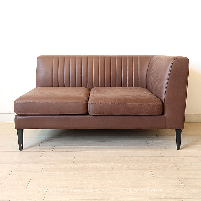 【楽天市場】アウトレット展示品処分 関家具 グレス ソファ 2P左肘 LDソファ ソファダイニング カジュアル 2人掛けソファ 片肘ソファ 2Pソファ 開梱設置配送 幅137cm まるでレザー ...