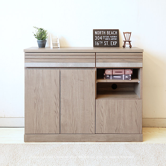 【楽天市場】サイドボード キャビネット 収納棚 幅100cm 120cm 140cm 160cm 奥行30cm 開梱設置配送 薄型 ナチュラル ブラウン ホワイト グレー カウンター下収納 ...