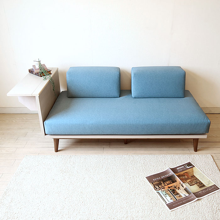 【楽天市場】2Pカウチソファ 2人掛けソファ 2Pソファ 片肘ソファ 撥水加工 木脚タイプ 開梱設置配送 幅164cm ビーンズ型 カバーリング ウォッシャブル ローバックソファ ...