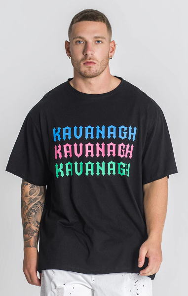 【楽天市場】Gianni Kavanagh ジャンニカヴァナ Tシャツ メンズ トップス 黒 くろ ブラック 半袖Tシャツ 無地 ロゴ ジムT ...