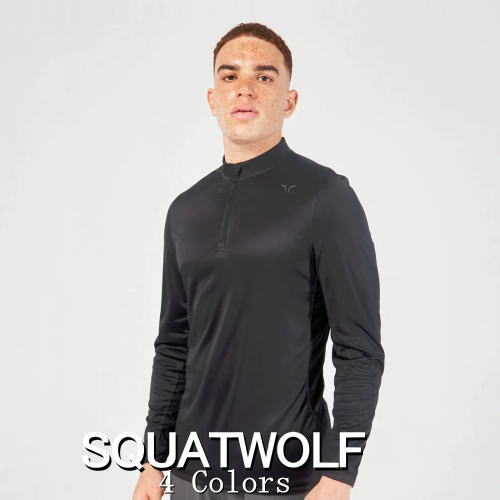 【楽天市場】SQUAT WOLF スクワットウルフ Tシャツ メンズ 大きいサイズ 海外ブランド スポーツウェア Tシャツ メンズ 長袖 ジム マッスルフィット 筋トレ Tシャツ スポーツ ...
