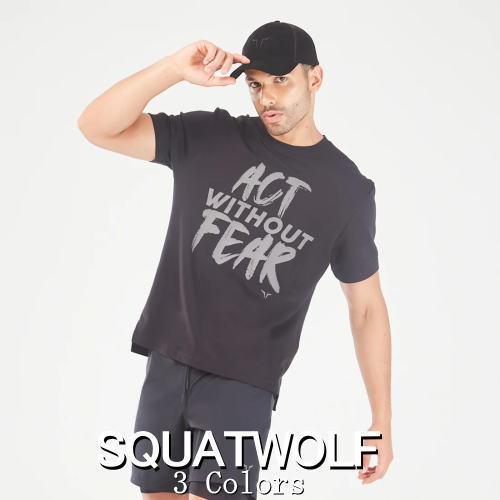 【楽天市場】SQUAT WOLF スクワットウルフ Tシャツ メンズ 大きいサイズ 海外ブランド スポーツウェア Tシャツ メンズ 半袖 ジム リラックスフィット ストレッチ Tシャツ 筋トレ ...