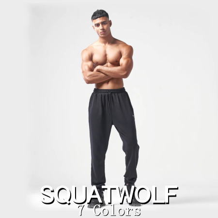 【楽天市場】SQUAT WOLF スクワットウルフ スポーツパンツ メンズ 大きいサイズ 海外ブランド スポーツウェア ジョガーパンツ メンズ ...