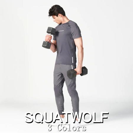 【楽天市場】SQUAT WOLF スクワットウルフ Tシャツ メンズ 大きいサイズ 海外ブランド スポーツウェア Tシャツ メンズ 半袖 ジム マッスルフィット ストレッチ Tシャツ ジップ ...