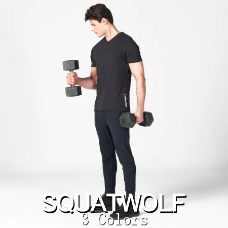 【楽天市場】SQUAT WOLF スクワットウルフ Tシャツ メンズ 大きいサイズ 海外ブランド スポーツウェア Tシャツ メンズ 半袖 ジム 筋トレ Vネック ライトウエイト ストレッチ ...