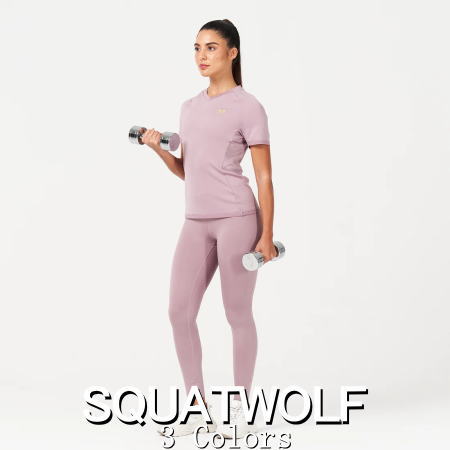 【楽天市場】SQUAT WOLF スクワットウルフ Tシャツ レディース 大きいサイズ スポーツウェア 海外ブランド Tシャツ レディース ジム 筋トレ 半袖 Tシャツ Vネック スポーツ ...