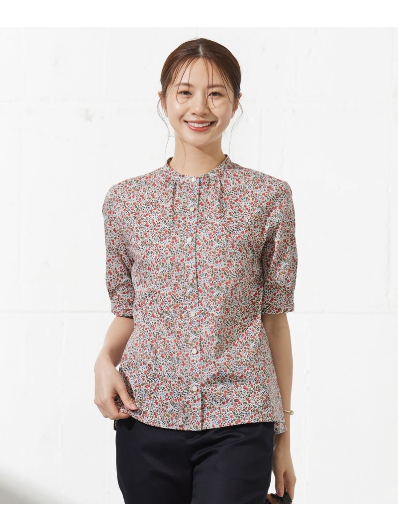 【楽天市場】【SALE／50%OFF】【洗える】LIBERTY Joanna Louise/Phoebe 前開き ブラウス J.PRESS LADIES L ジェイプレス トップス シャツ ...