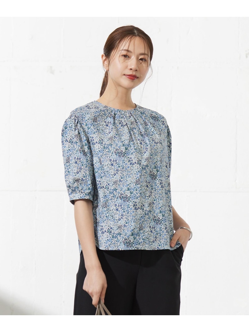 【楽天市場】【洗える】LIBERTY Joanna Louise/Phoebe クルーネック ブラウス J.PRESS ジェイプレス トップス ...