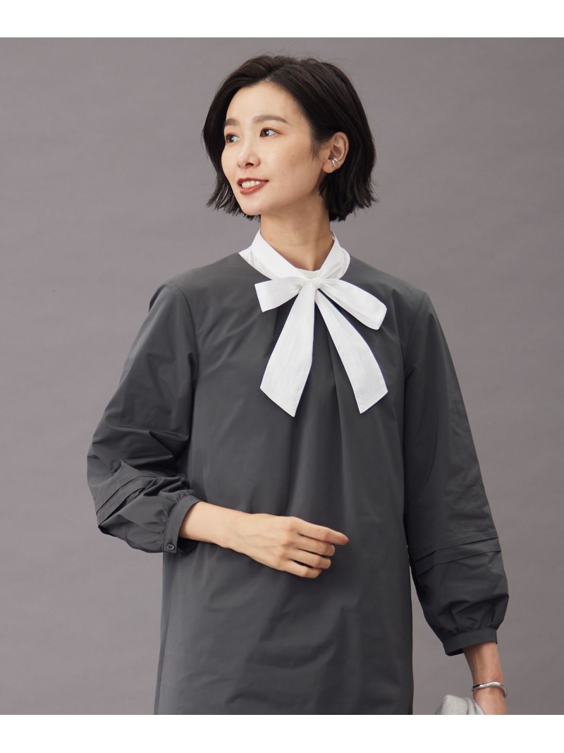 【楽天市場】【洗える・3way】スタンド リボン デコカラー 付け襟 J.PRESS ジェイプレス ファッション雑貨 付け襟 ホワイト【送料 ...