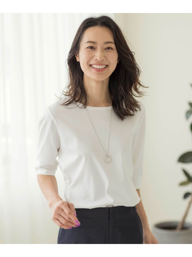 【楽天市場】【SALE／30%OFF】スムースジャージー カットソー J.PRESS LADIES L ジェイプレス トップス カットソー・Tシャツ ネイビー ホワイト グレー【RBA_E ...