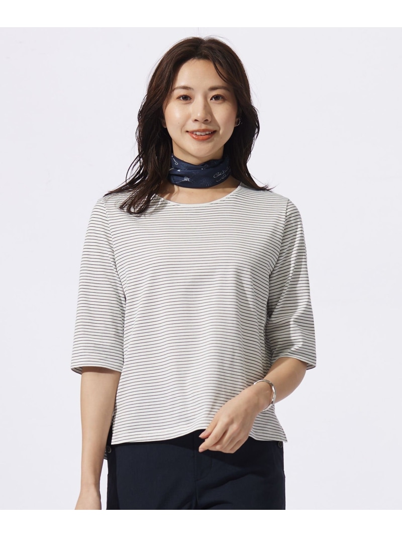 【楽天市場】【SALE／30%OFF】スムースジャージー ボーダー カットソー J.PRESS ジェイプレス トップス カットソー・Tシャツ ホワイト【RBA_E】【送料無料】[Rakuten ...