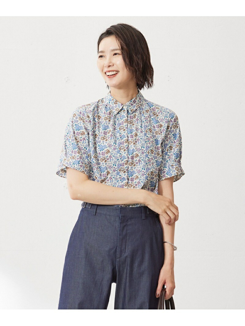 【楽天市場】【SALE／50%OFF】【洗える】LIBERTY シャツカラー ブラウス J.PRESS LADIES L ジェイプレス トップス シャツ・ブラウス レッド パープル【RBA_E ...